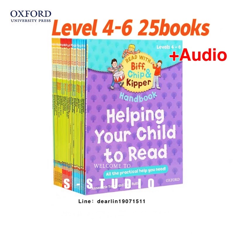 Oxford Reading Tree Biff, Chip and Kipper Level 4-6(25books no box)free ...