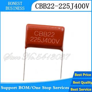 ชุดตัวเก็บประจุ 5-20 CBB22 225J400V CBB22-225J400V 225J 400V 2.2UF P ...