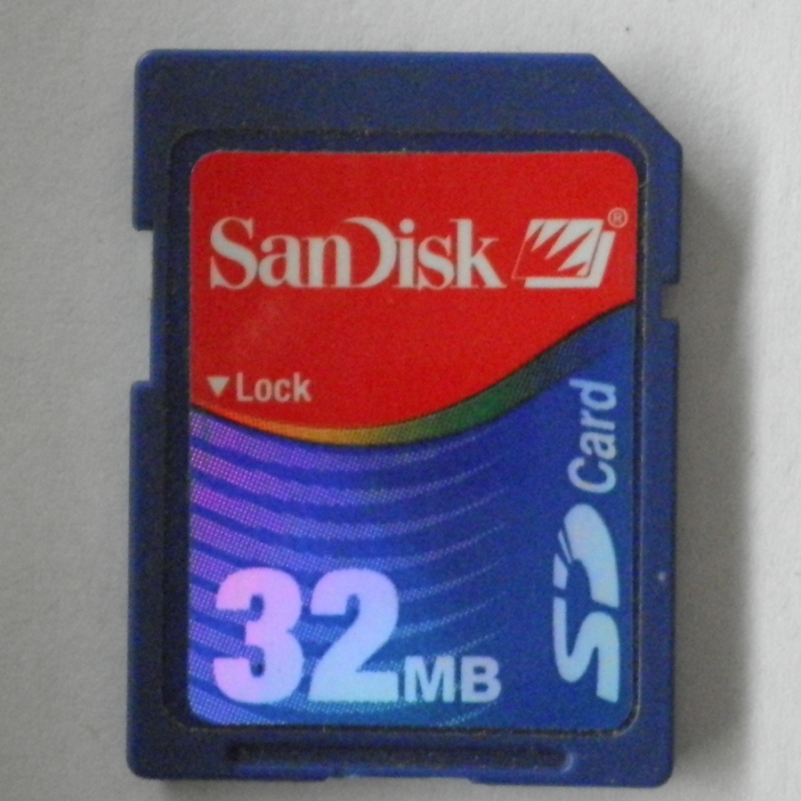 Sandisk 32MB SD Memory card บัตรเก็บข้อมูล | Shopee Thailand