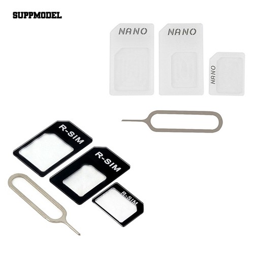 supp 3 in 1 nanosim card to micro sim card to standard sim การ์ดอะแดปเต ...