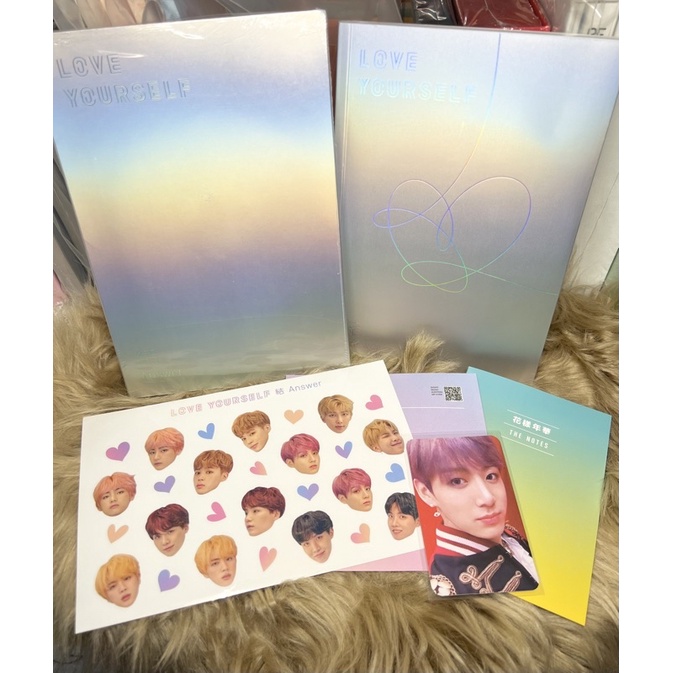 พร้อมส่ง ‼️ อัลบั้มเต็ม แกะซีล การ์ดจองกุก BTS LYS ANSWER S VER. แท้ ...