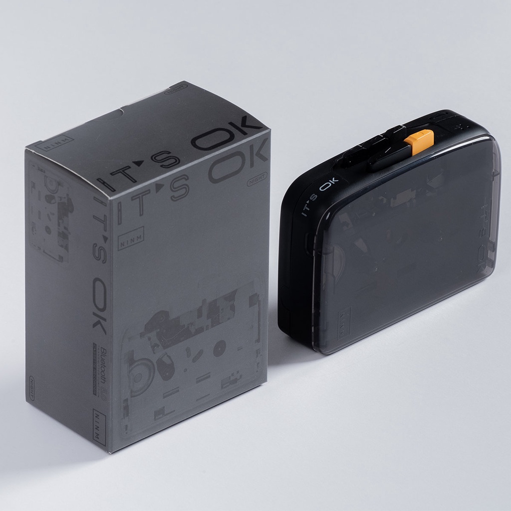 NINM Lab It’s OK Bluetooth Cassette Player เครื่องเล่นเทปพกพา | Shopee ...