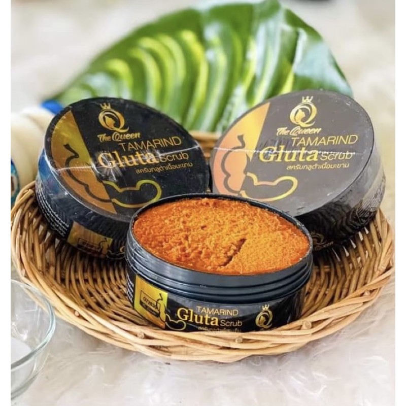 สครับกลูต้าเนื้อมะขาม Tamarind Gluta Scrub | Shopee Thailand