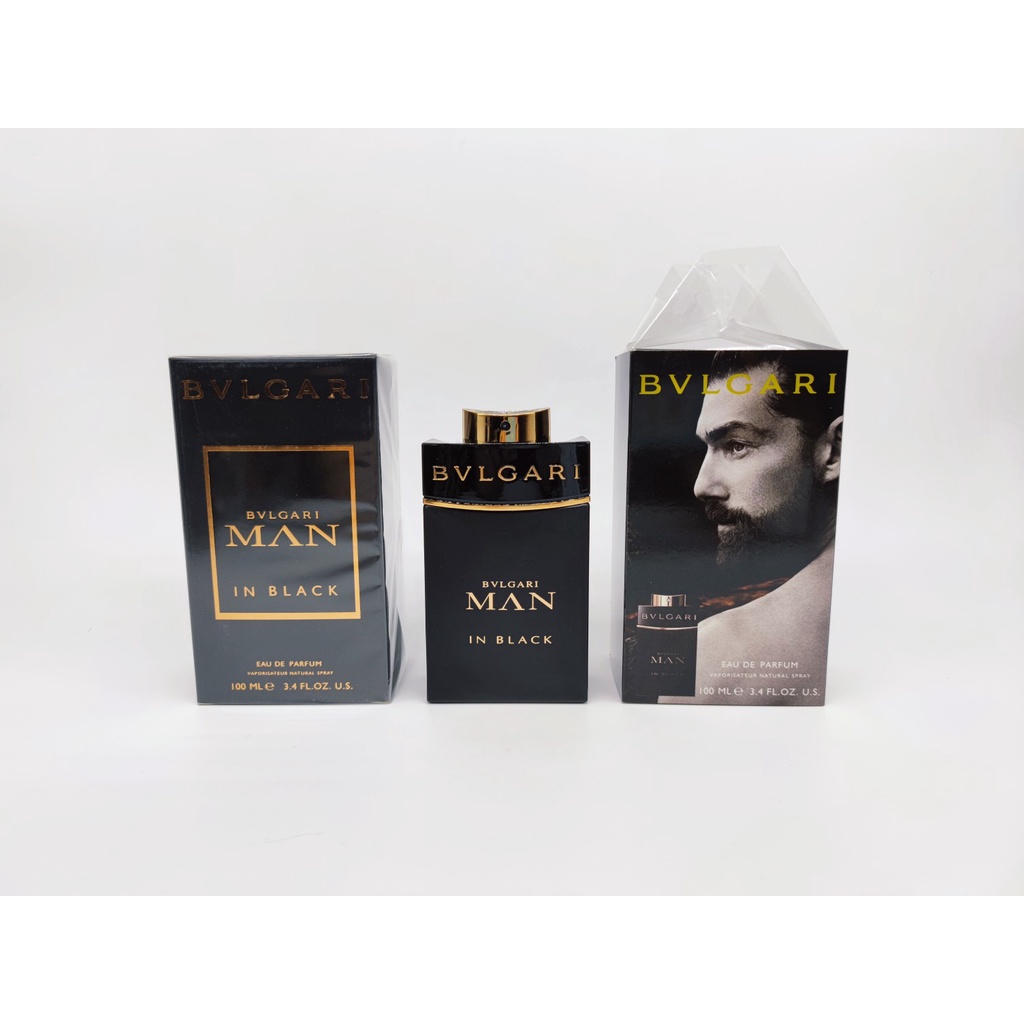 Bvlgari Man In Black EDP 100ml กล่องเทสเตอร์/ซีล ส่งฟรี น้ำหอมแท้100% ...