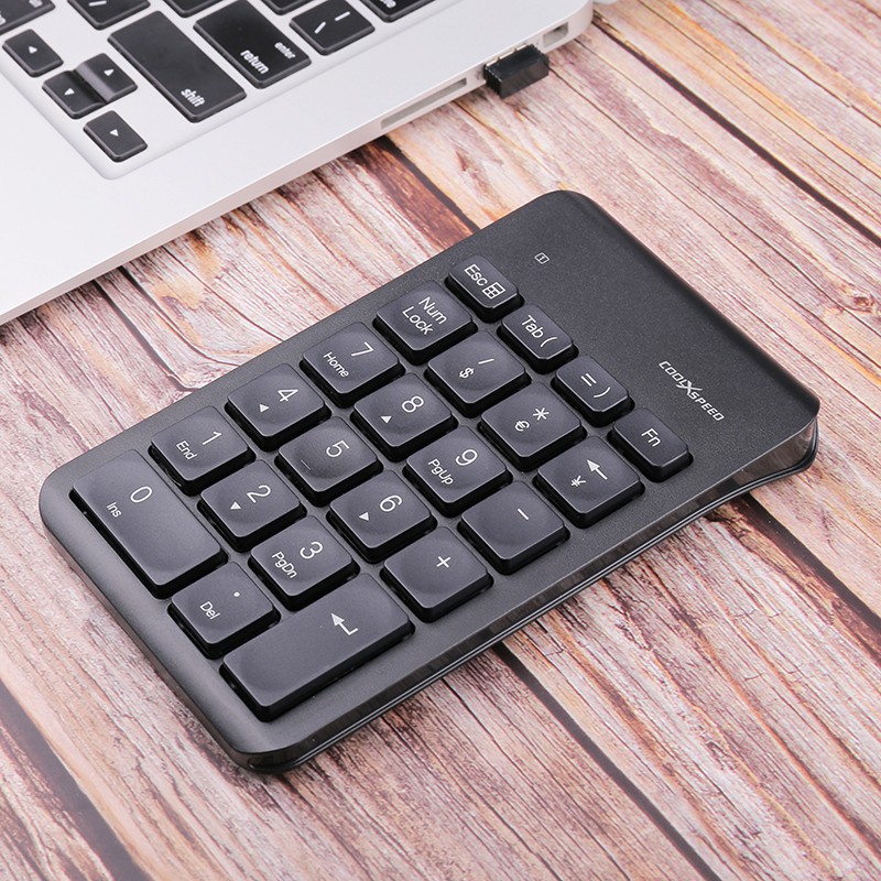 คีย์บอร์ด bluetooth COOLXSPEED แป้นพิมพ์ตัวเลขแบบมีสาย ไร้สาย โน้ตบุ๊ค ...