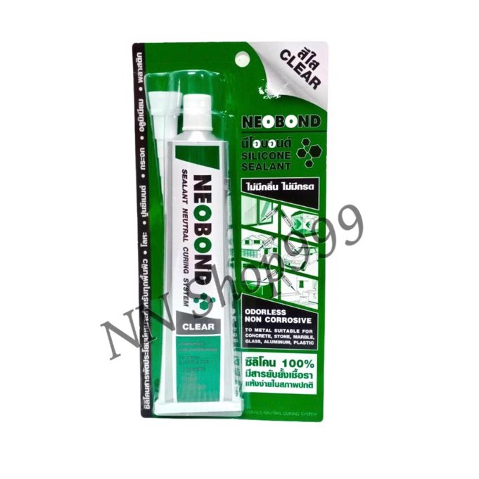 กาวซิลิโคน NEOBOND 100g (สีใส) จำนวน 1 หลอด | Shopee Thailand