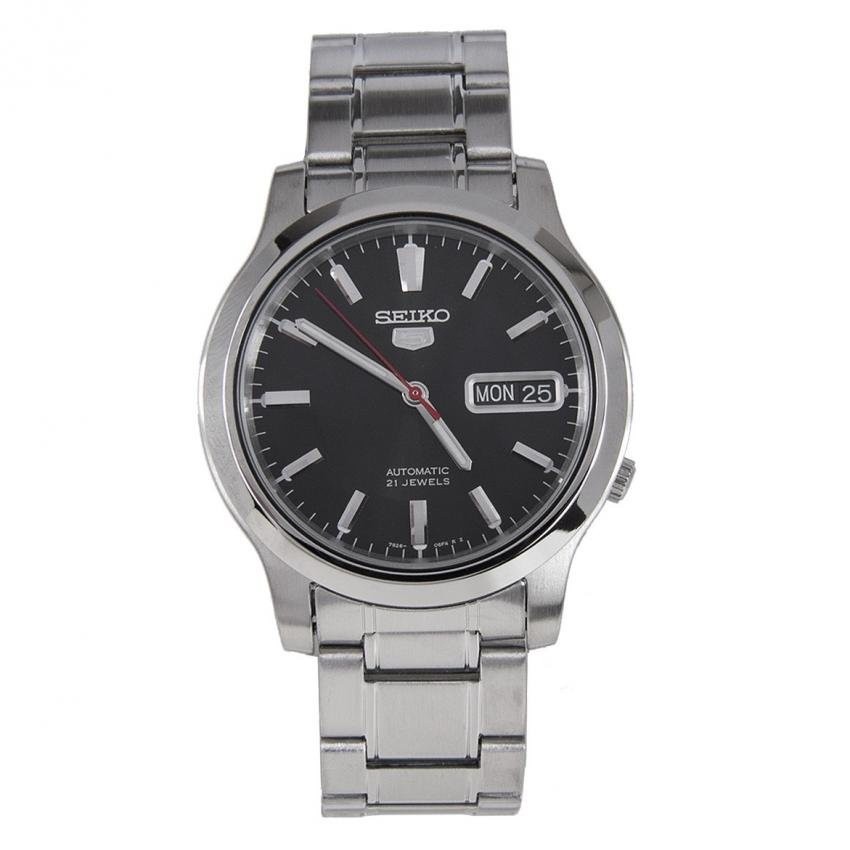 Seikoนาฬิกาข้อมือผู้ชาย สีดำ สายแสตนเลสรุ่นSNK795K1 | Shopee Thailand