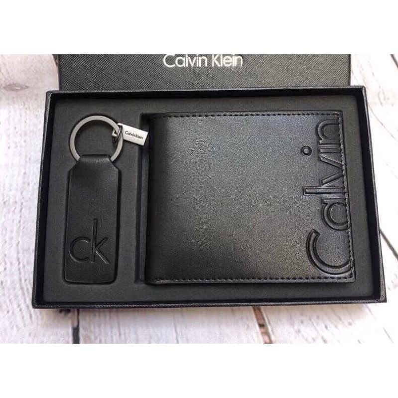 กระเป๋าตง ผู้ชาย Ck Value Pack! Calvin Klein Men Wallet With Leather ...