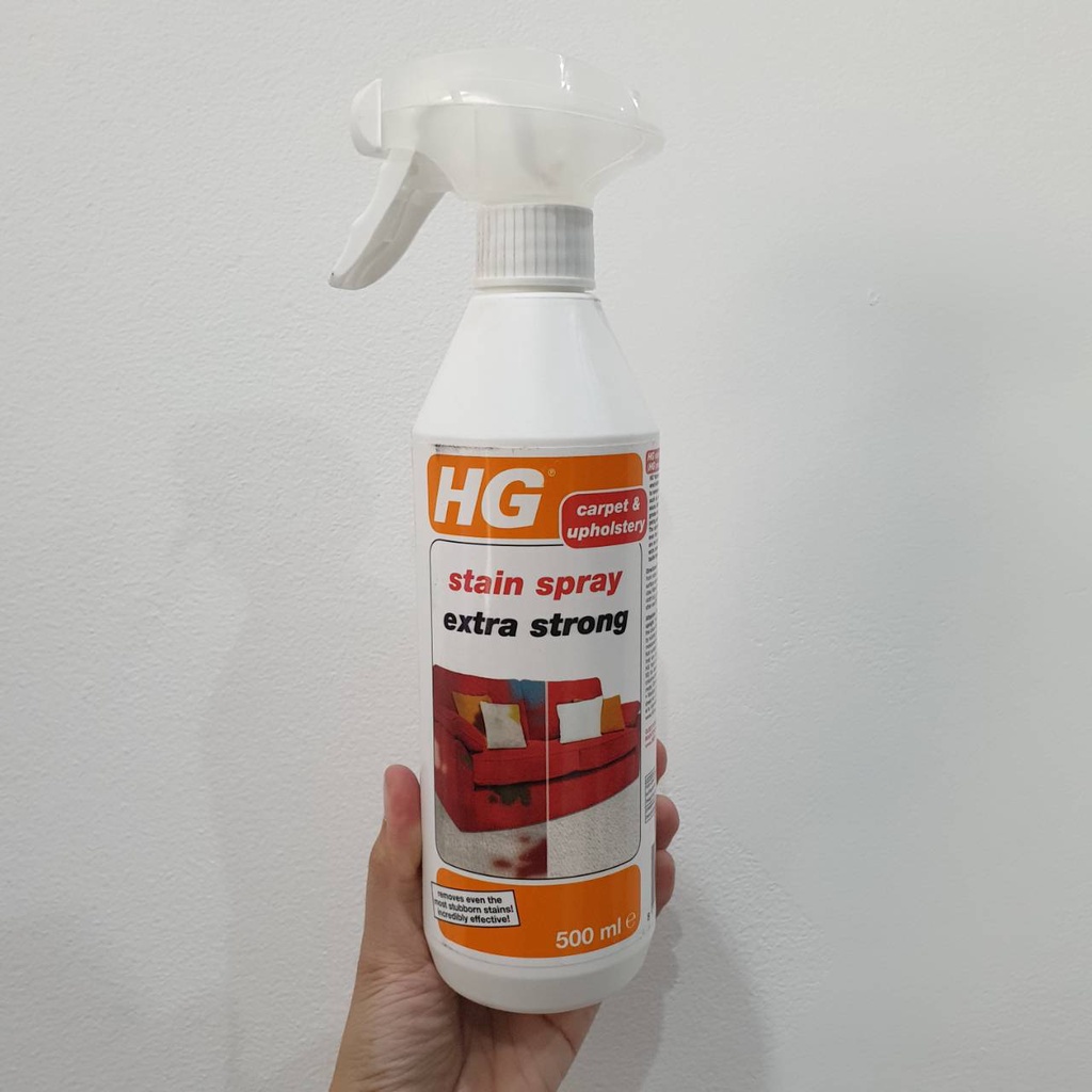 สเปรย์ขจัดคราบฝังแน่นผ้า HG 500 มล. SPRAY EXTREMELY HEAVY DIRTY FABRIC ...