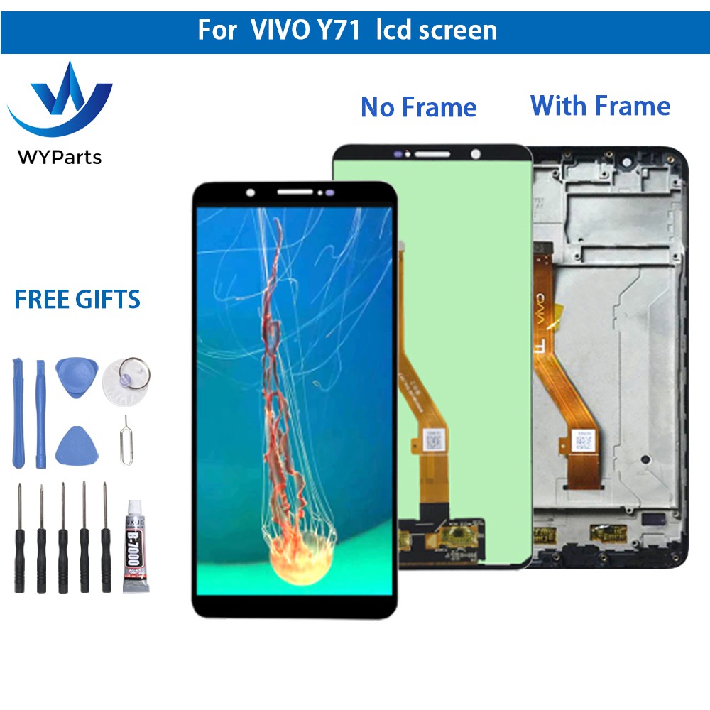 [Value Choice] อะไหล่หน้าจอสัมผัส LCD พร้อมเครื่องมือ แบบเปลี่ยน สําหรับ Vivo Y71 Y91 Y53 Y81 ...