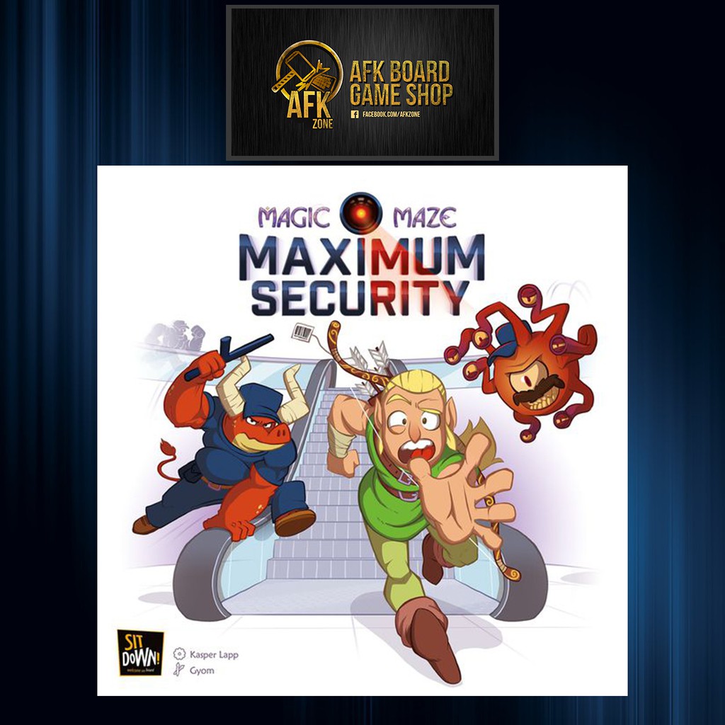 Magic Maze Maximum Security - Board Game - บอร์ดเกม | Shopee Thailand