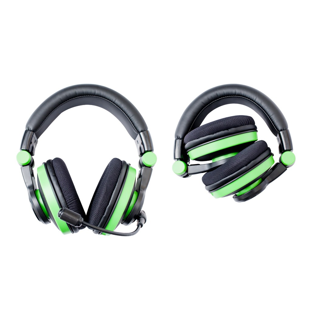 จีวิว ชุดหูฟัง เกมมิ่ง Gview H5 (GV01GH) สีดำ-เขียว | Shopee Thailand