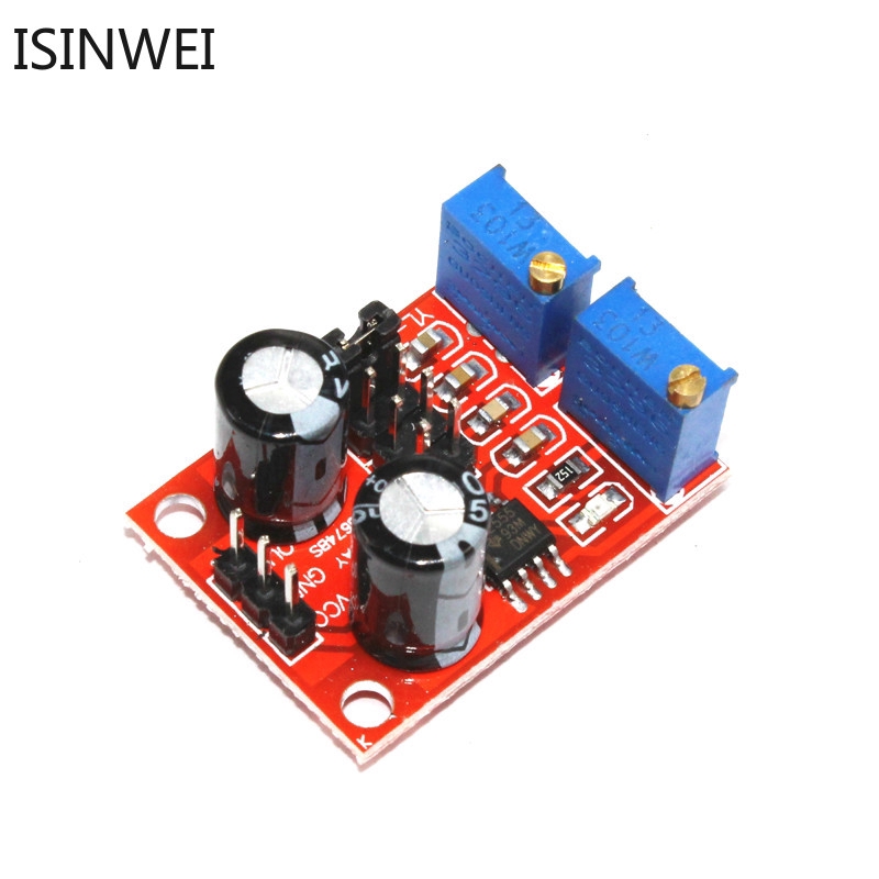 NE555 Pulse Frequency Duty Cycle Adjustable Module Square Wave Signal ...