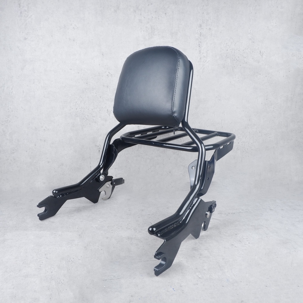 พิงหลังคนซ้อน + ตะแกรงหลัง (ปลดเร็ว) : Quick Release Luggage Rack Sissy ...