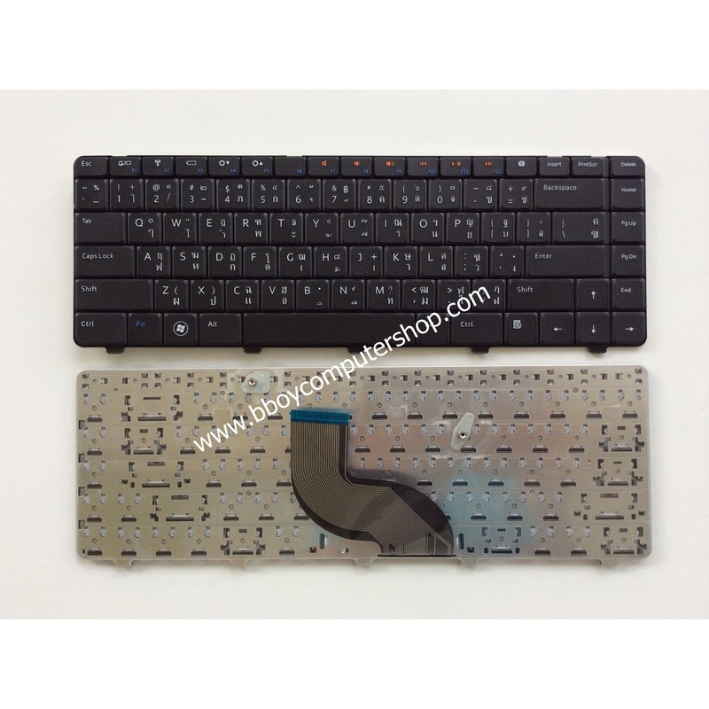 DELL Keyboard คีย์บอร์ด DELL INSPIRON 14V 14R N4010 N4020 N4030 N5030 ...