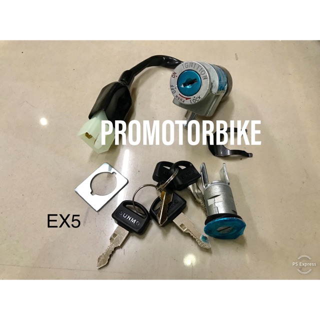 Honda Ex5 Old Hi Power Ex5 Dream สวิตช์หลักใหม่ชุด Kunci ชุด | Shopee ...