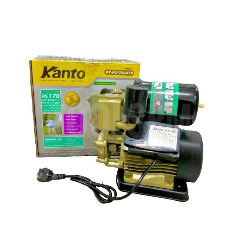 ปั๊มน้ำ ปั๊มน้ำอัตโนมัติ Kanto รุ่น ps-125 / ps-160 / ps-170 / ps-180 ...