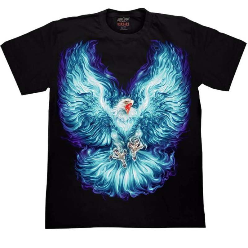 ROCK CHANG T-shirt HD73 เสื้อเรืองแสง ผู้ชาย(ไซส์ยุโรป) | Shopee Thailand