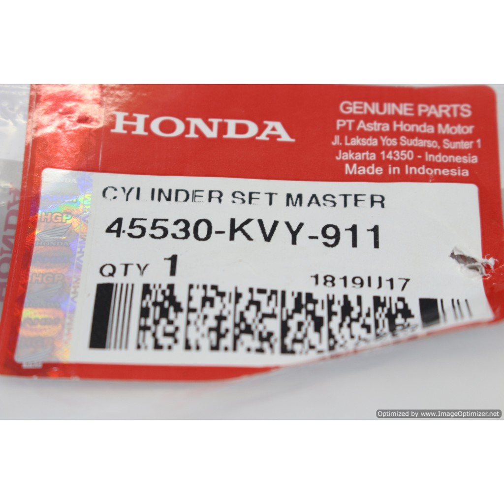 อะไหล่ลูกสูบเบรก ของแท้ สําหรับ Honda Matic 45530KVY911 | Shopee Thailand