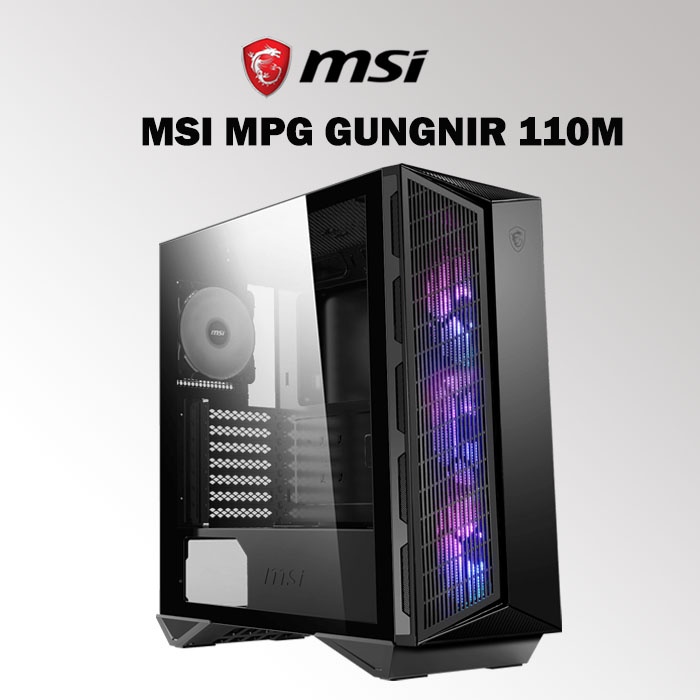 เคสคอมพิวเตอร์ MSI Computer Case MPG GUNGNIR 110M, 110R | Shopee Thailand