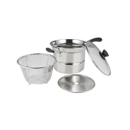 FREE HOME ชุดหม้อนึ่ง 17 ซม. KECH MULTI COOKING 4 ชิ้น/ชุด หม้อ ...