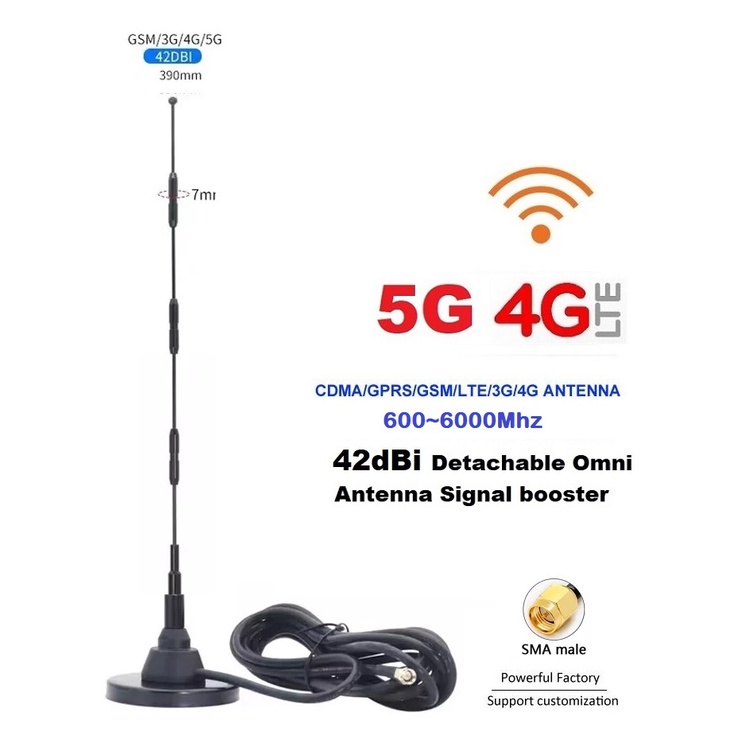 เสาอากาศ 5G 4G 42dBi Signal Booter Amplifier 4G Antennas for communications | Shopee Thailand