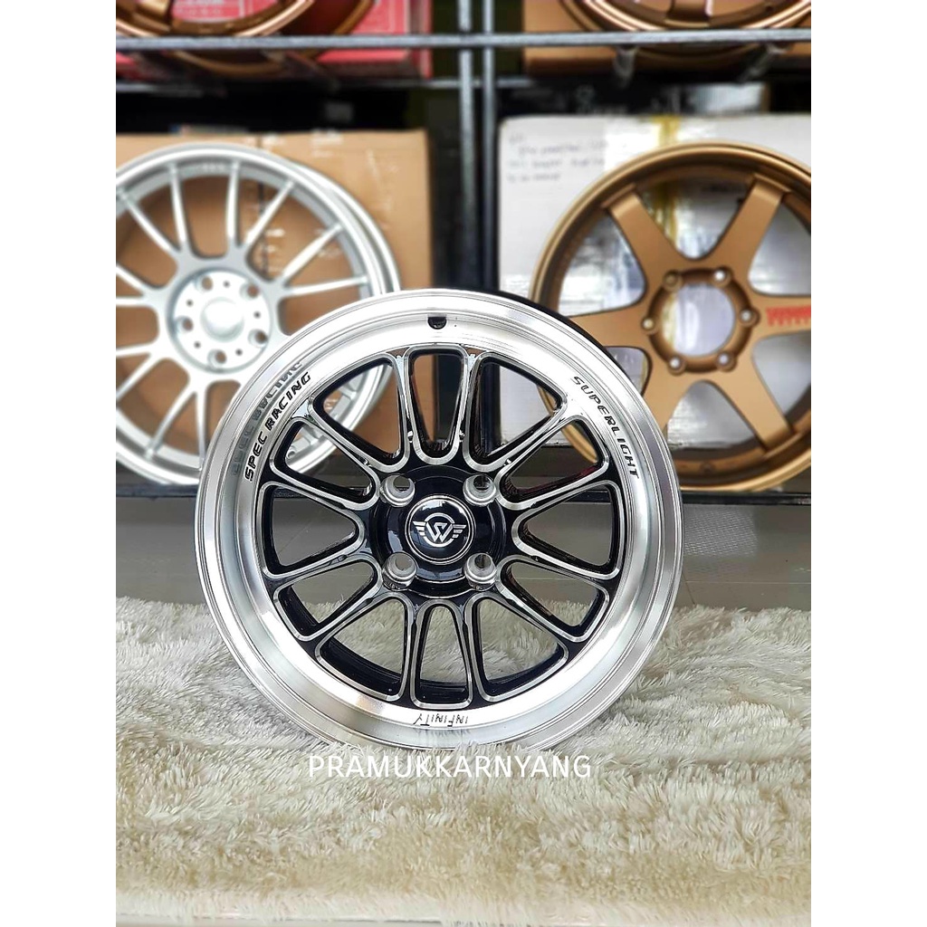 ล้อแม็กขอบ15 WELD 15x7.0 4h100 ET+35 CB67.1 ยี่ห้อ Showy L885 แม็กรถเก๋ง 4รู100 ใหม่แกะกล่อง ...