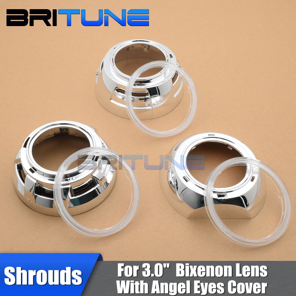 Britune เลนส์ฮู้ดโปรเจคเตอร์ 3 0 นิ้ว อุปกรณ์เสริม สําหรับ Hella 3r G5