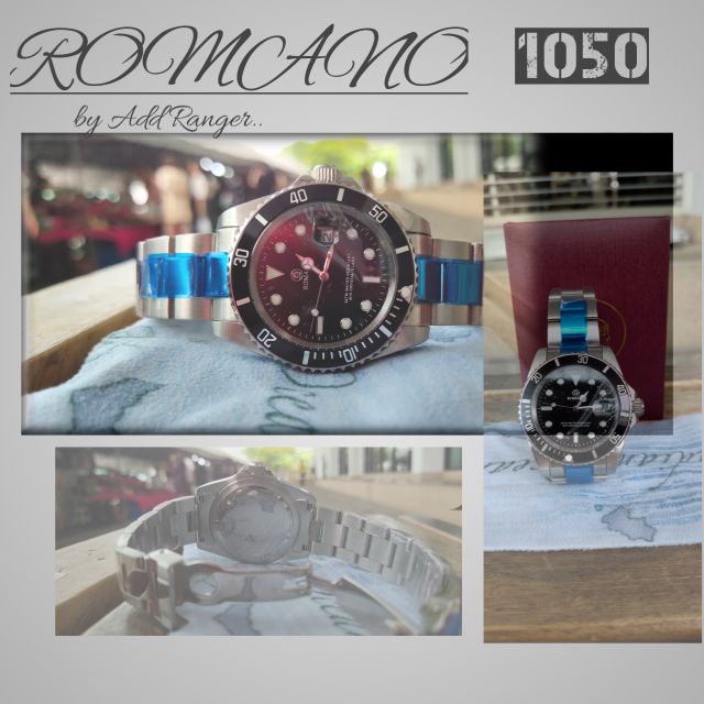 Romano watch รุ่นsub. นาฬิกาข้อมือชาย | Shopee Thailand