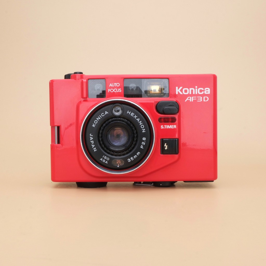 กล้องฟิล์ม Konica af 3d ใช้งานง่าย พร้อมจัดส่ง | Shopee Thailand