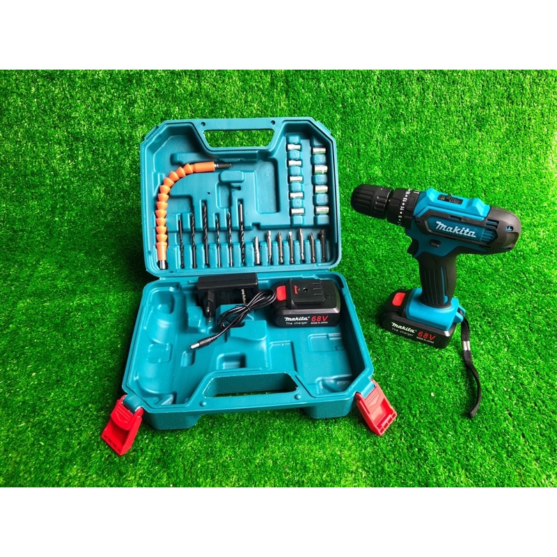 สว่านแบต สว่านไร้สาย 68V 3 ระบบ | Shopee Thailand