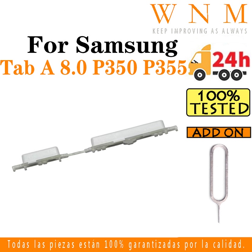 ปุ่มเปิดปิดสําหรับ Samsung Galaxy Tab A 8.0 P350 P355 ปุ่มปุ่มเปิดปิด ...