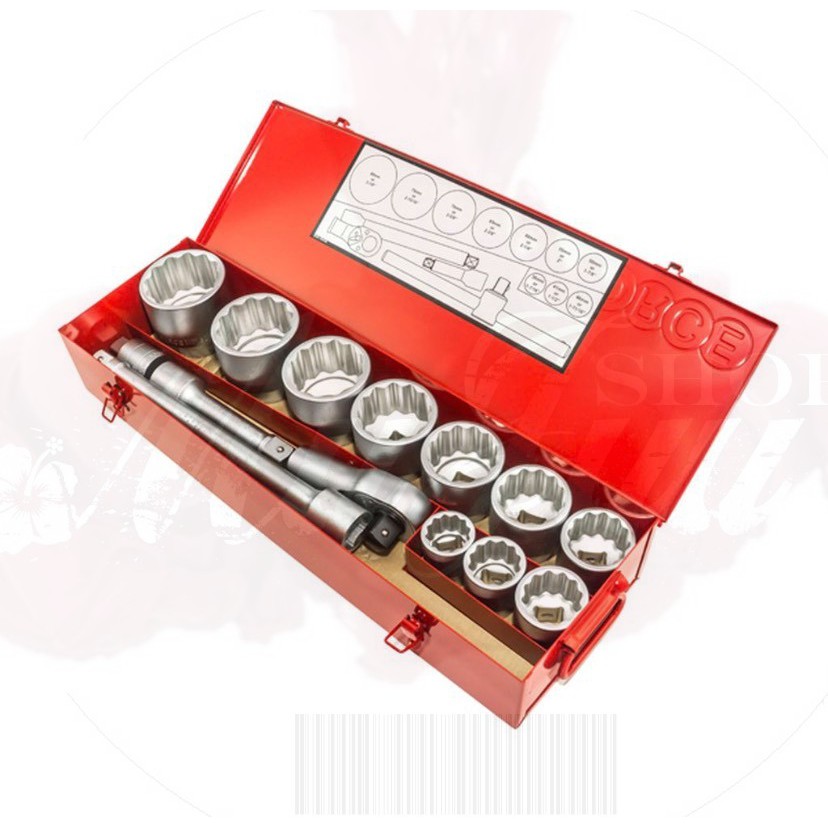 FORCE 8141 ชุดลูกบ็อกซ์ ขนาด 1" 14ชิ้น 12PT | Shopee Thailand