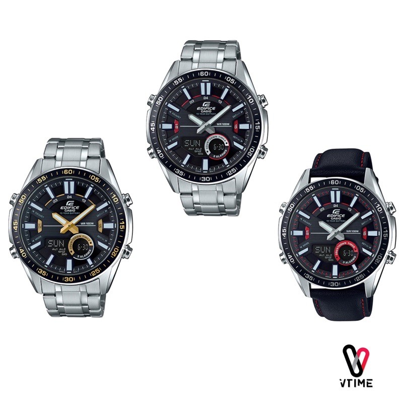 CASIO EDIFICE รุ่น EFV-C100D-1A//EFV-C100D-1B//EFV-C100L-1A | Shopee ...