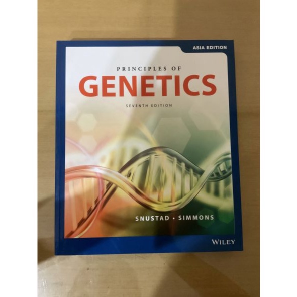 Principles of Genetics, 7th Edition, Asia Edition by Snustad (Wiley ...