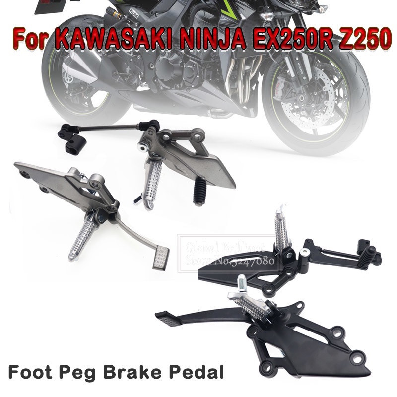 รถจักรยานยนต์พักเท้าซ้ายหรือเกียร์ Shift Lever เหยียบสําหรับ KAWASAKI ...