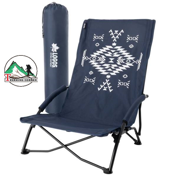 เก้าอี้สนามทรงเตี้ย Logos King Agura Chair (LOGOS LAND) | Shopee Thailand
