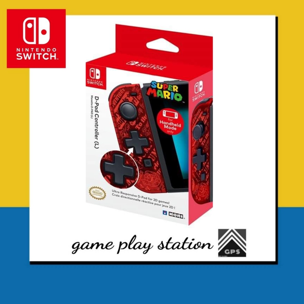 nintendo switch d-pad controller ( L ) super mario ( hori แท้ ...