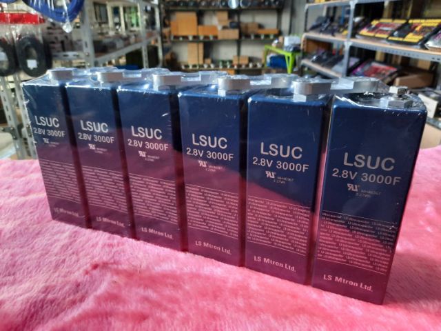 คาปา LSUC ของแท้ 100% super cap คาปาซิเตอร์ 16v.500f. ซุปเปอร์คาปา LSUC ...