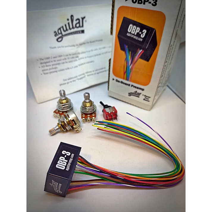 Aguilar OBP-3 TK/PP On Board Preamp BASS | Shopee Thailand