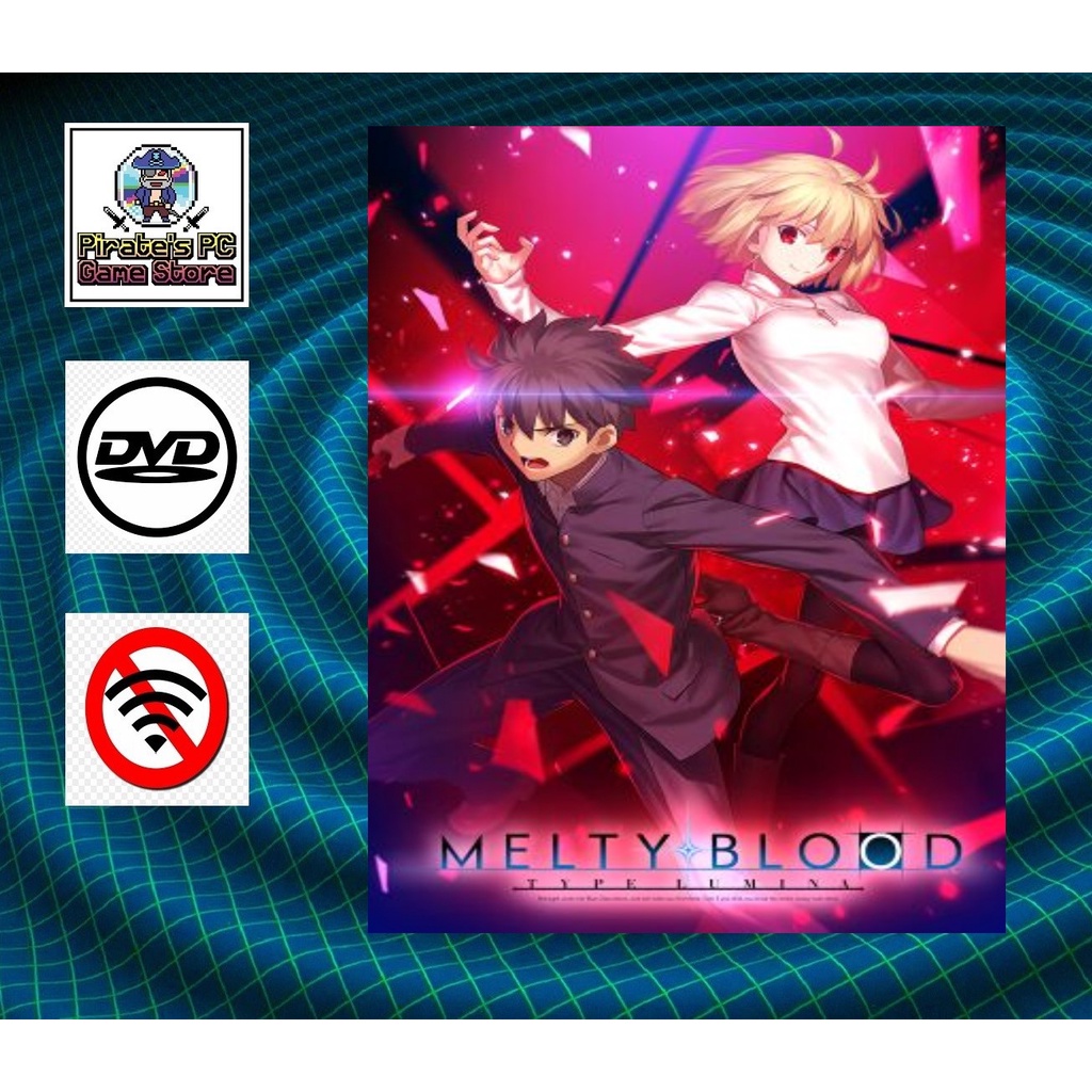 (PC Dvd) Melty Blood Type Lumina แผ่นละลายเลือด | Shopee Thailand
