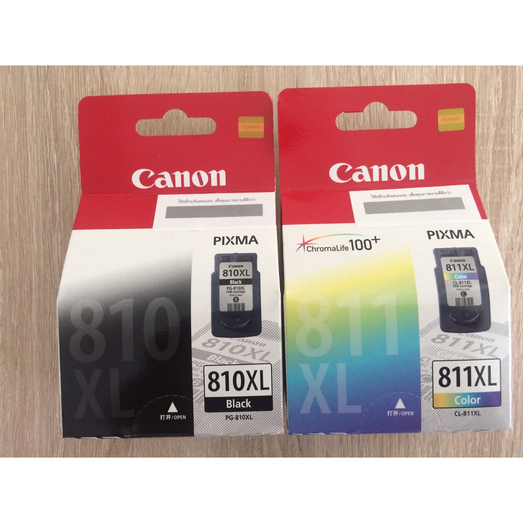 หมึก อิงค์เจ็ท Canon PG 810XL + CL 811 XL | Shopee Thailand