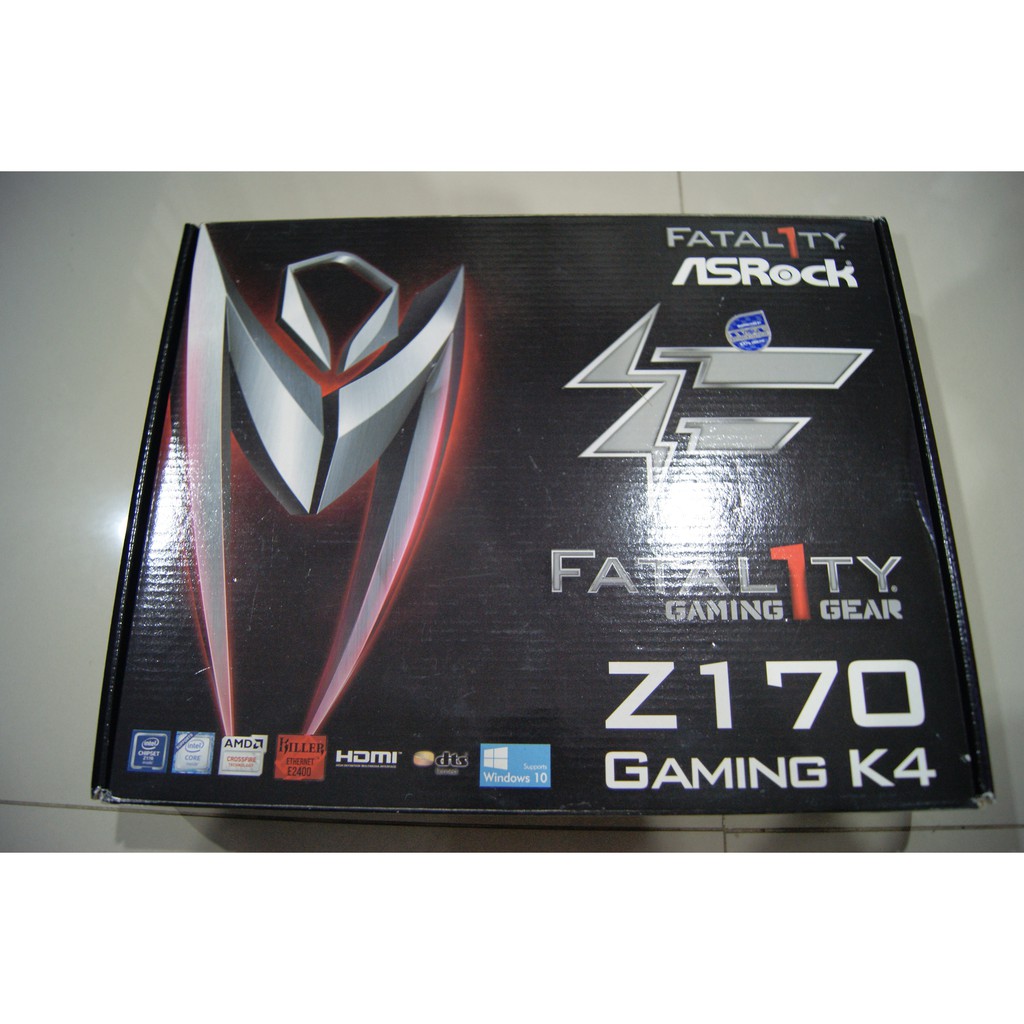 Asrock Fatal1ty Z170 Gaming K4 (สภาพดี ใช้งานปกติ ผ่อน0%ได้) | Shopee ...