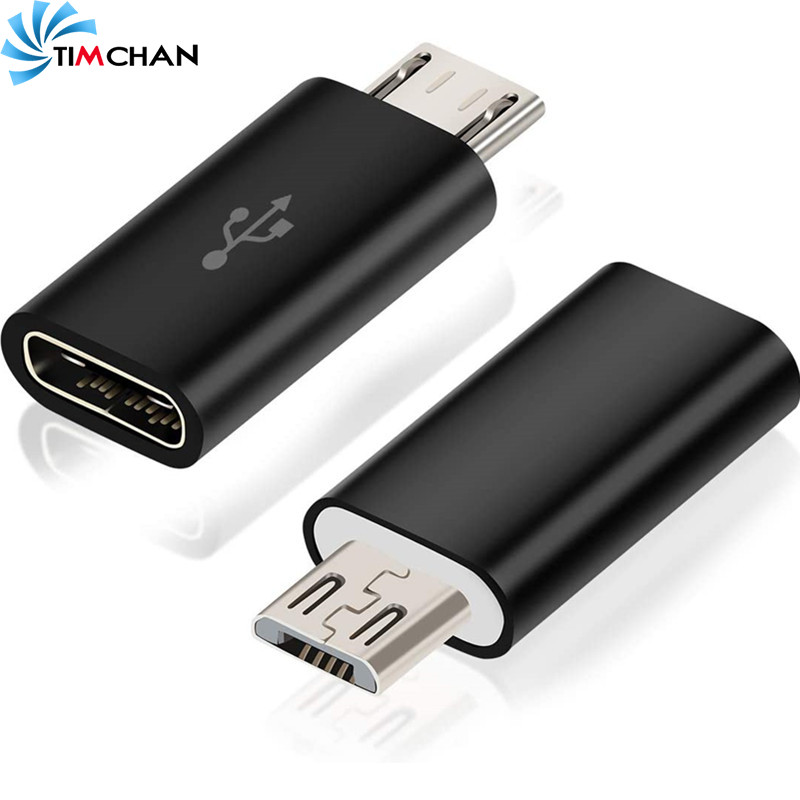 อะแดปเตอร์ Type C to Android Micro USB สำหรับสายเคเบิ้ลชาร์จ สายข้อมูล ...