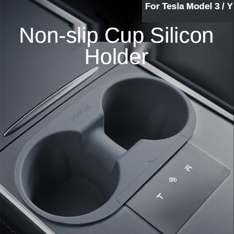 Tesla อุปกรณ์เสริมJowua For Tesla Model 3 Y Car Water Cu Slot Sli ...