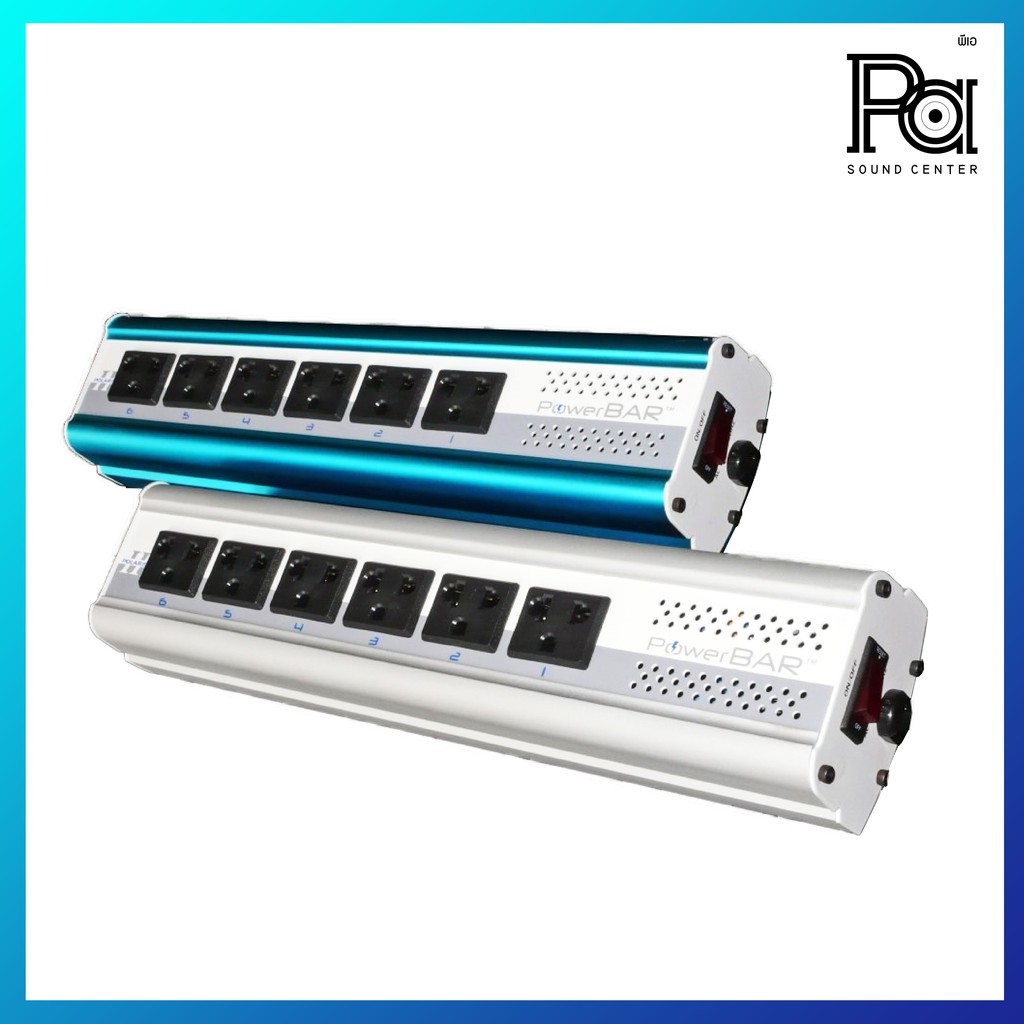 Clef Audio PowerBAR-6 รางปลั๊กกรองไฟ และ กันไฟกระชาก 6 ช่อง CLEF AUDIO ...