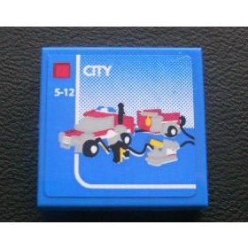 Lego part (ชิ้นส่วนเลโก้) No.3068b Tile 2 x 2 with Groove (Screen ...