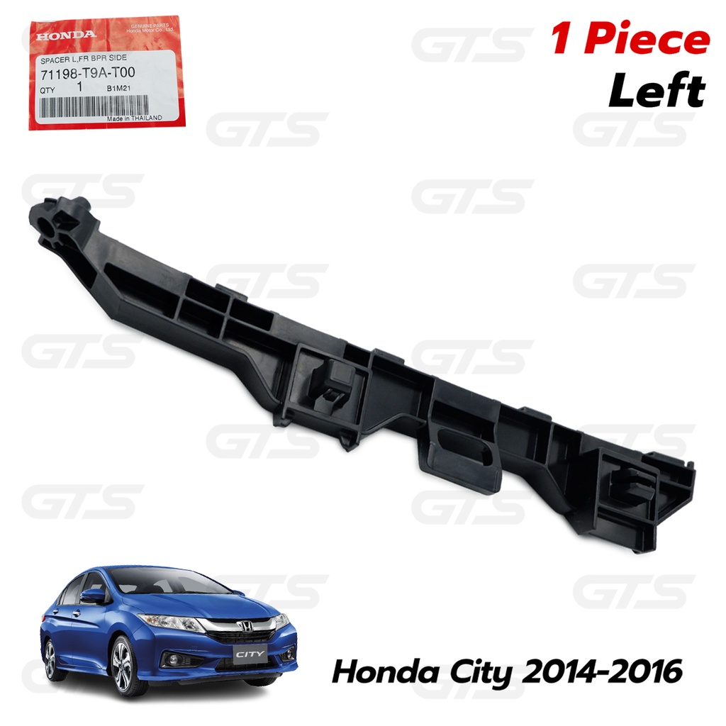 พลาสติก ยึดกันชนหน้า ยึดกันชนท้าย ของแท้ สีดำเงา สำหรับ Honda City ปี ...