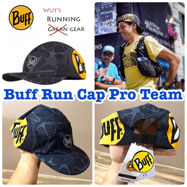 หมวกวิ่ง Buff Run Cap Pro Team Ape Black | Shopee Thailand