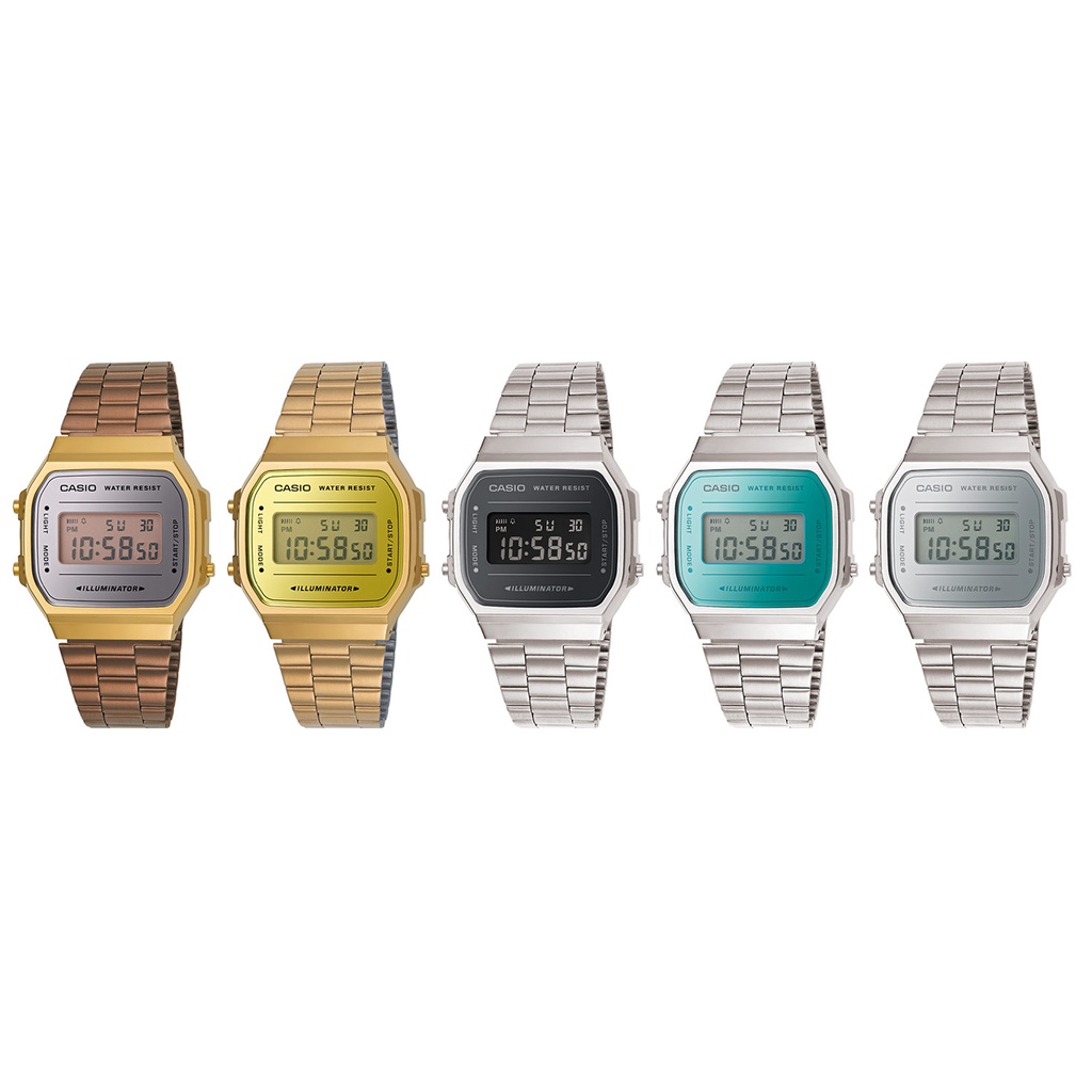 🔥ของแท้🔥 นาฬิกาข้อมือผู้หญิง CASIO รุ่น A178,A168,LA670,LA680 Vintage ...